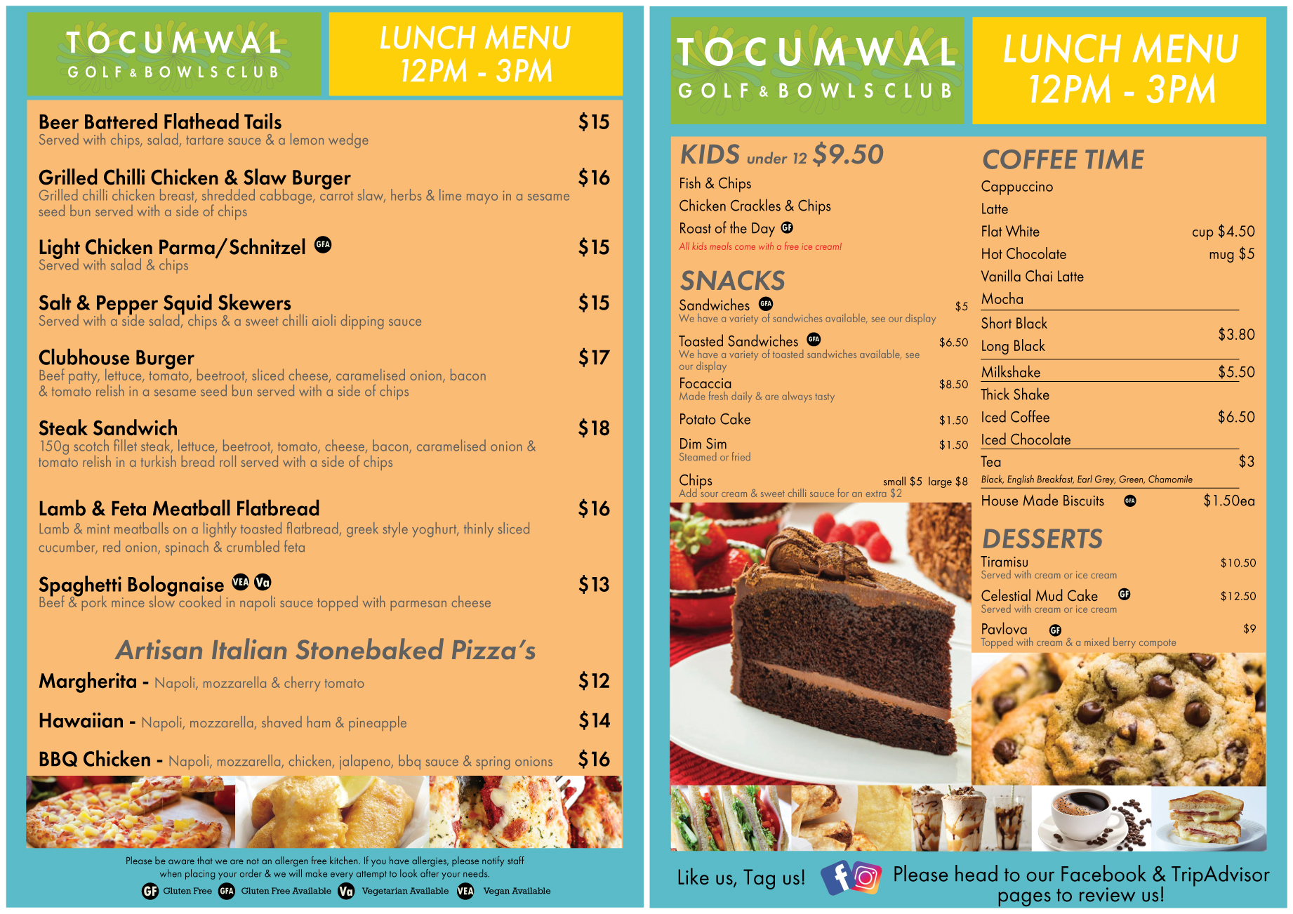 Dining at Tocumwal – Club Tocumwal