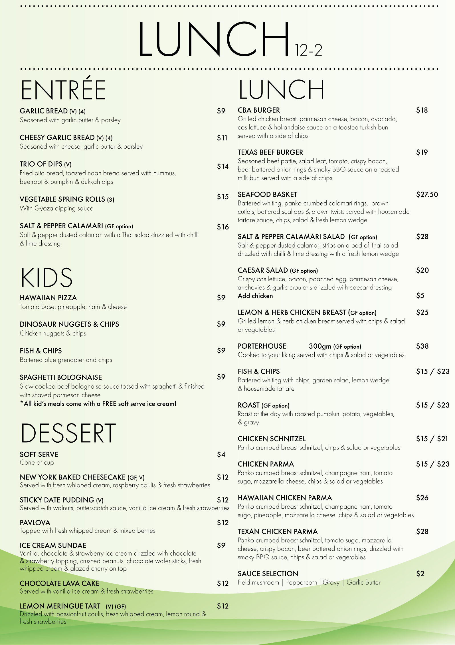 Dining at Tocumwal – Club Tocumwal